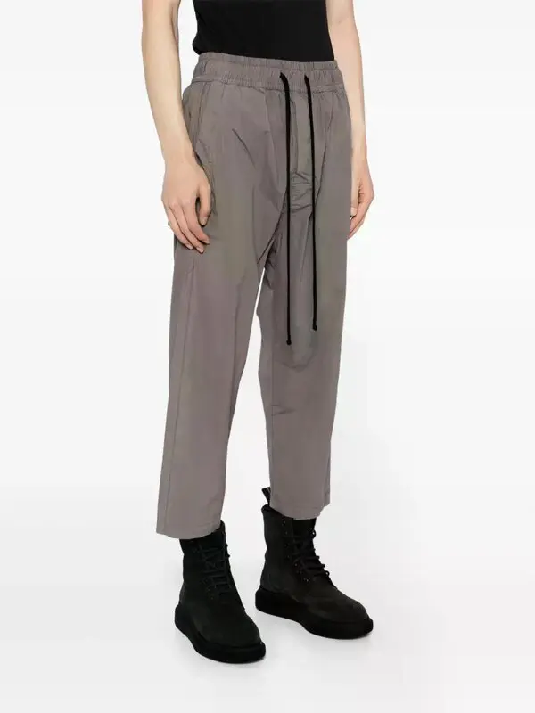 THOM KROM Dark Elasticated Drawstring Trousers