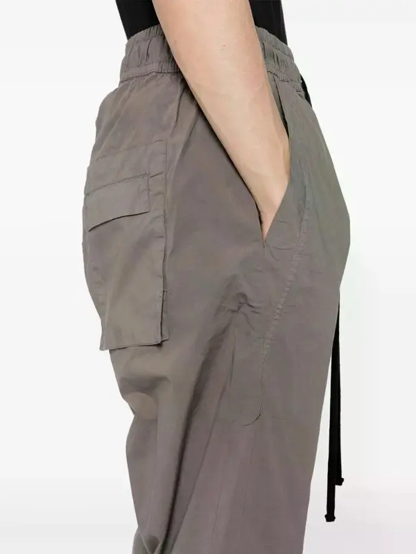 THOM KROM Dark Elasticated Drawstring Trousers