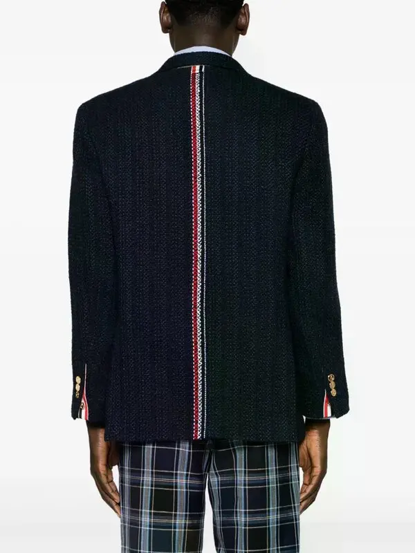 Thom Browne Tweed Single-breasted Blazer