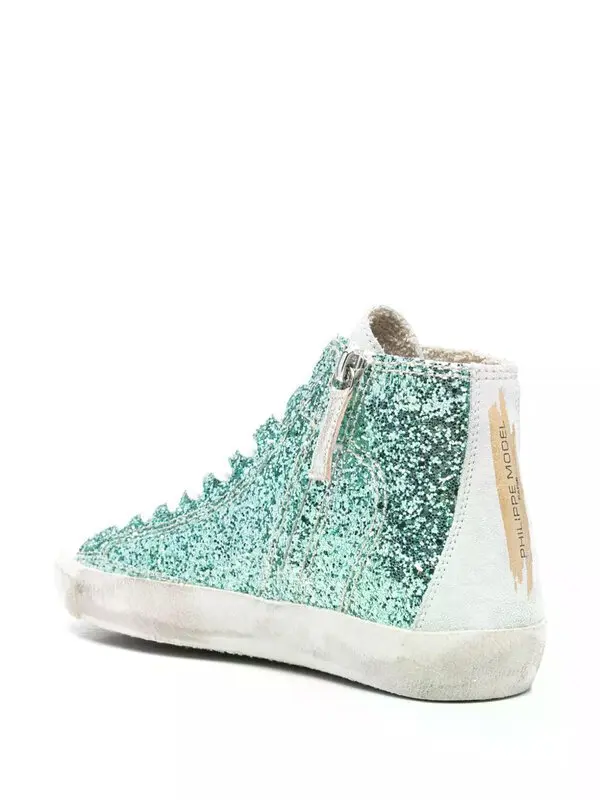 Philippe Model Glitter Sneakers