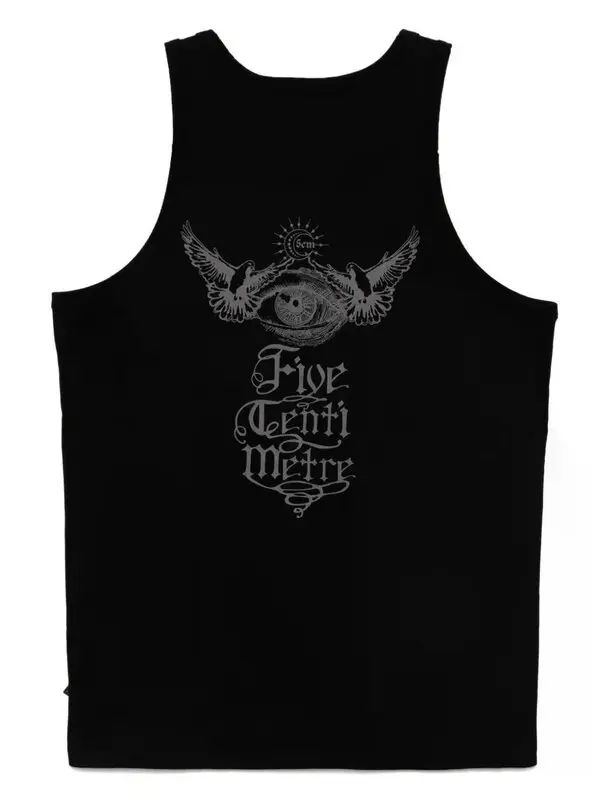 FIVE CM Graphic-print Sleeveless Tank Top