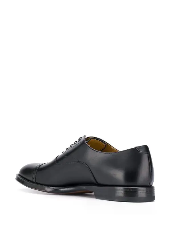 SCAROSSO Leather Oxford Shoes