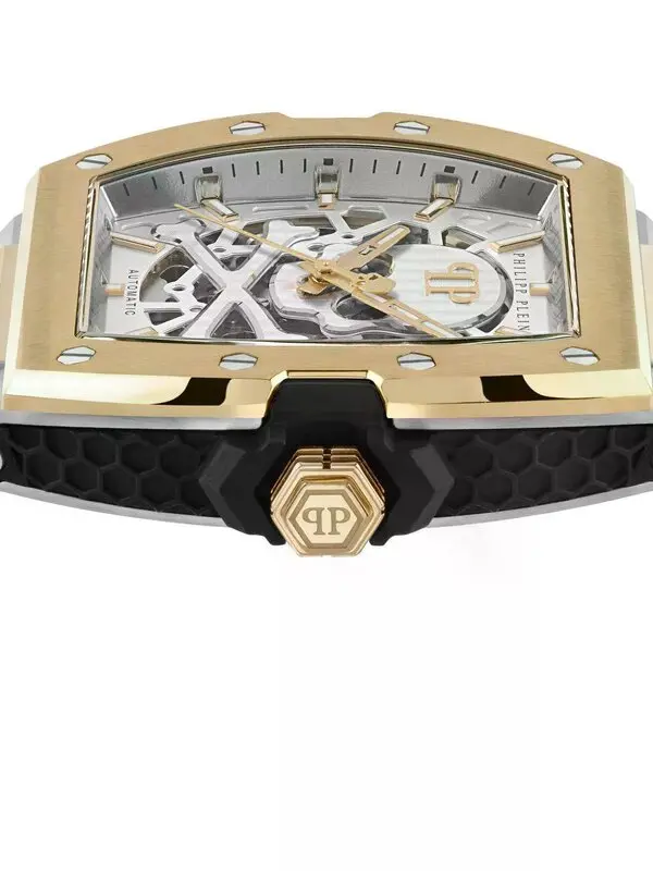 Philipp Plein The $kelleton 2.0 44mm Watch - Silver