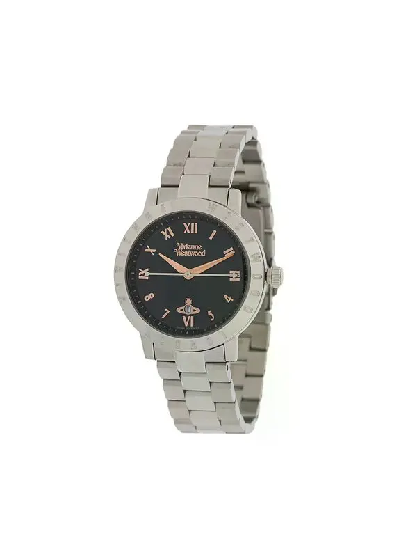 VIVIENNE WESTWOOD Bloomsbury 34mm Watch - Silver