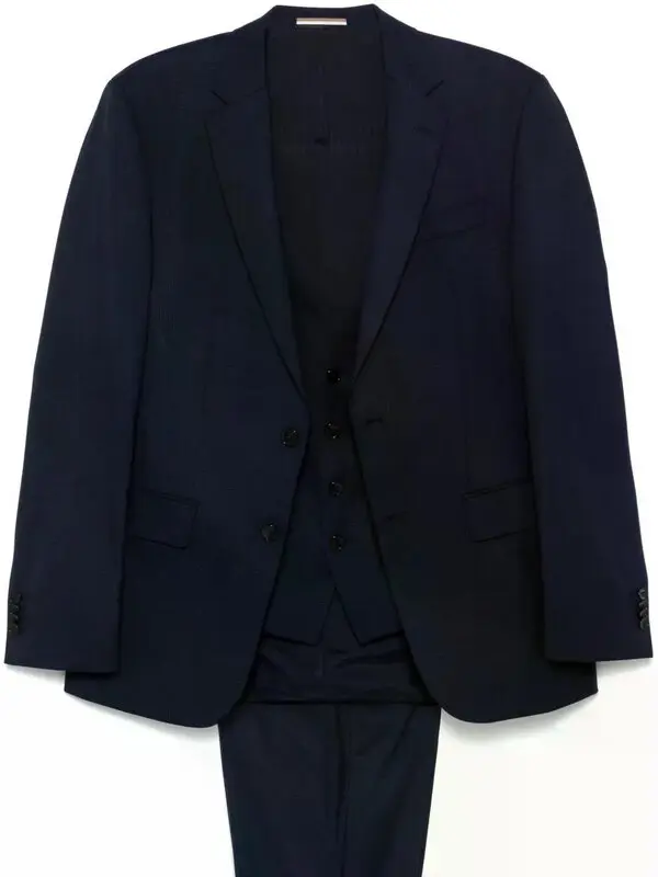 BOSS Mini-check Three-piece Suit