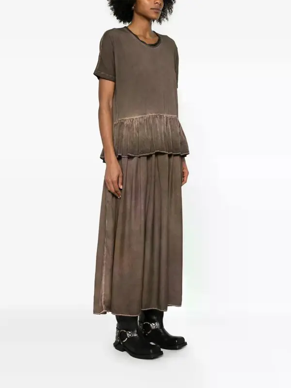 UMA WANG Ruffle-detailed Midi Dress