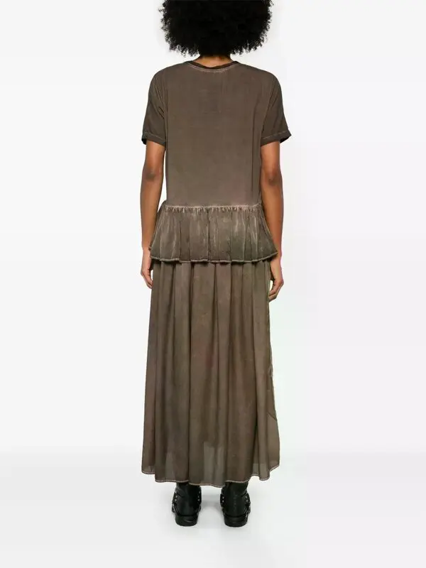 UMA WANG Ruffle-detailed Midi Dress