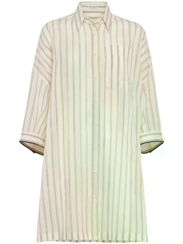 Brunello Cucinelli Monili Chain-detail Shirt