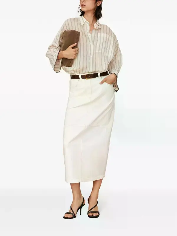 Brunello Cucinelli Monili Chain-detail Shirt