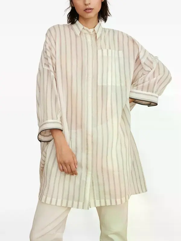 Brunello Cucinelli Monili Chain-detail Shirt