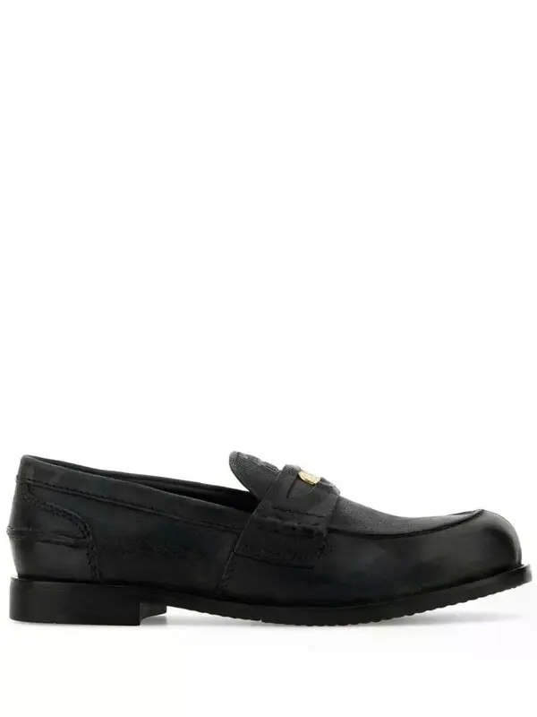 Miu Miu Leather Loafers