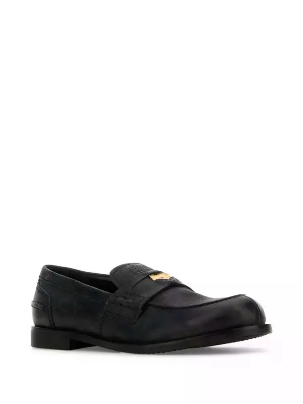 Miu Miu Leather Loafers