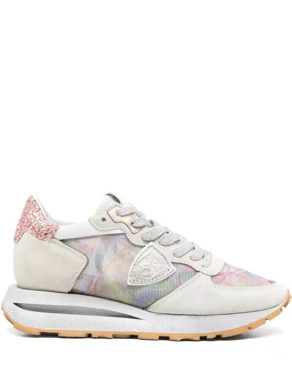 Philippe Model Tropez Haute Sneakers - Neutrals