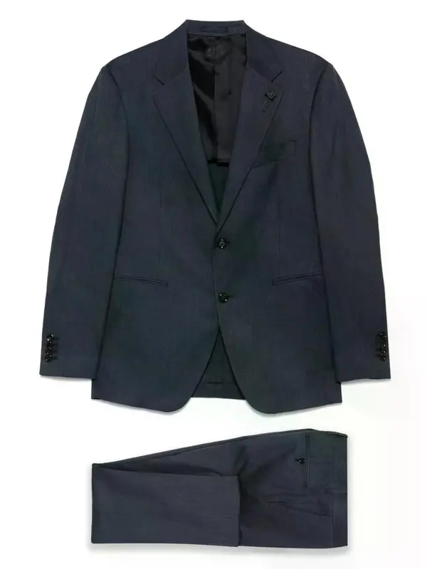 LARDINI Single-breasted Suit - Blue