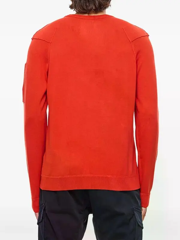 C.P. COMPANY Logo Patch Sweatshirt - Orange