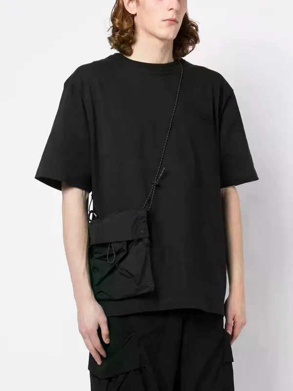 SPOONYARD Attached-pocket Short-sleeve T-shirt - Black