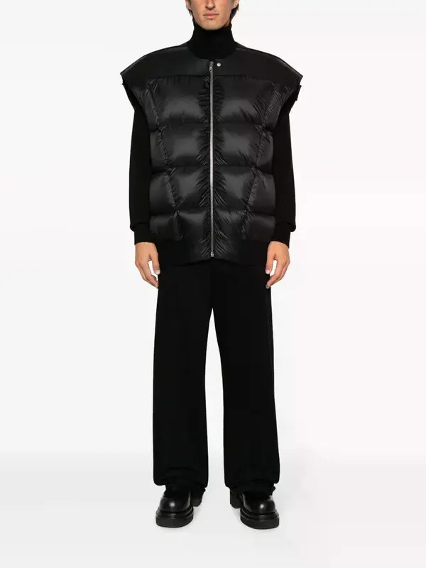 Rick Owens Zip-up Puffer Gilet