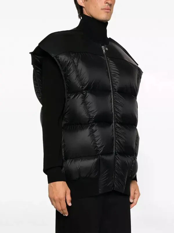 Rick Owens Zip-up Puffer Gilet