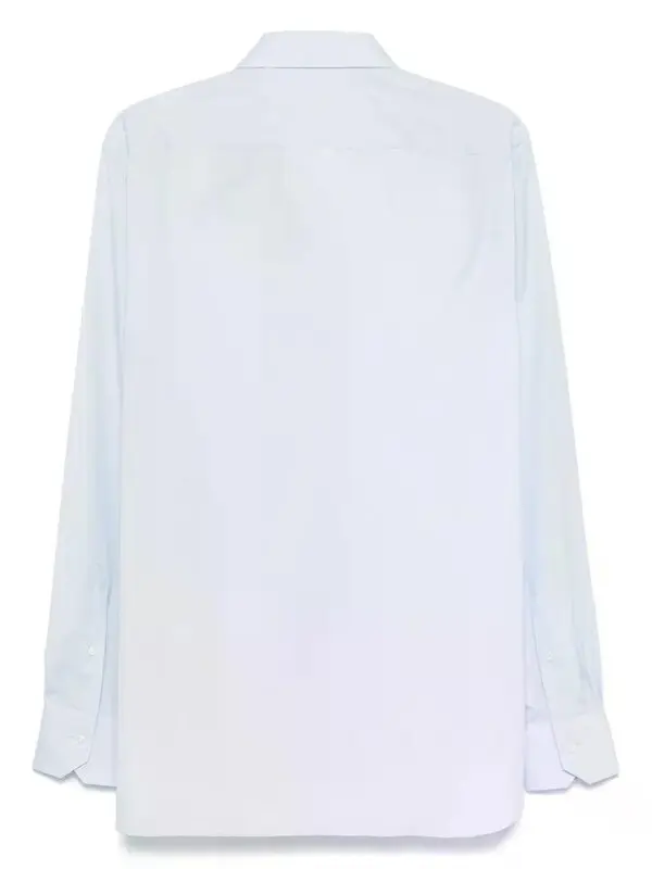 Zegna Poplin Shirt - Blue