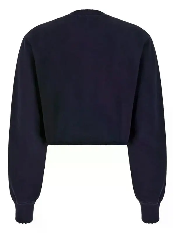 AMBUSH Logo-embroidered Cotton Sweatshirt