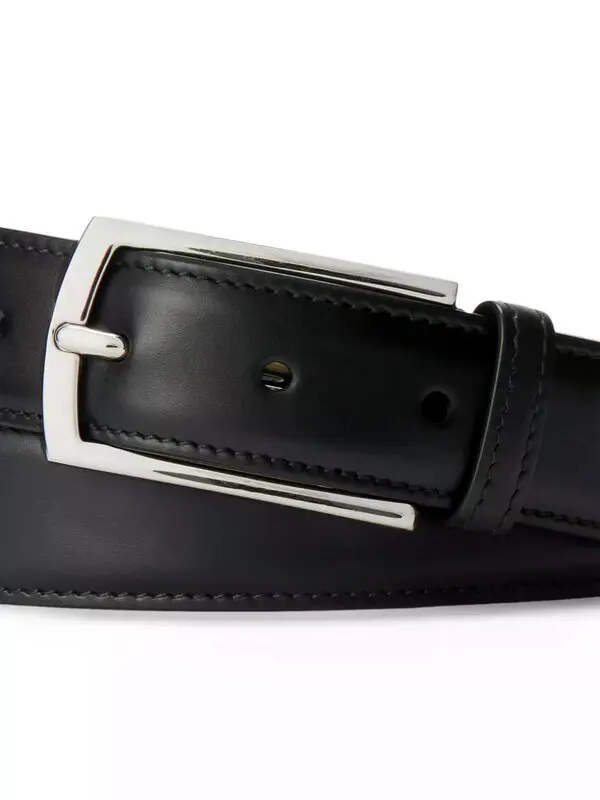 Ralph Lauren Purple Label Calf Leather Belt