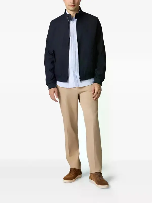 Brooks Brothers Logo-embroidered Jacket - Blue