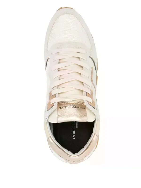 Philippe Model Tropez Haute Sneakers - Neutrals