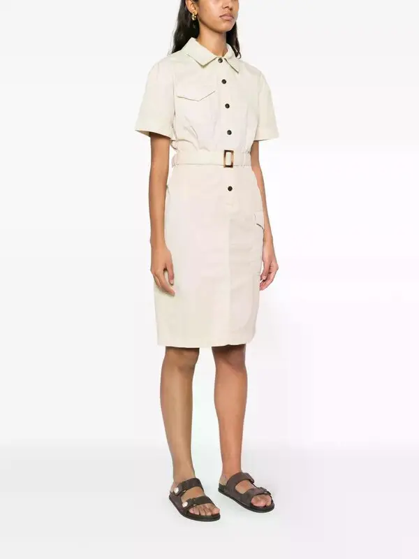 Woolrich Belted Shirt Dress