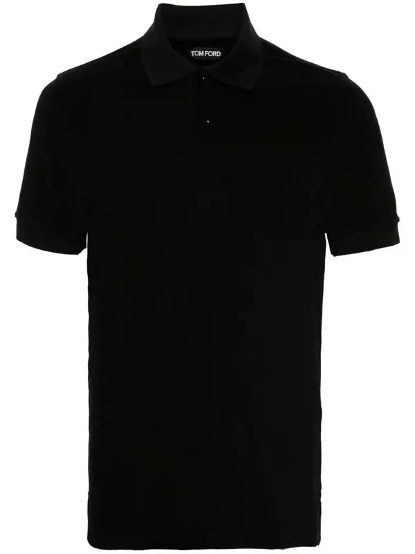TOM FORD Towelling Cotton-blend Polo Shirt