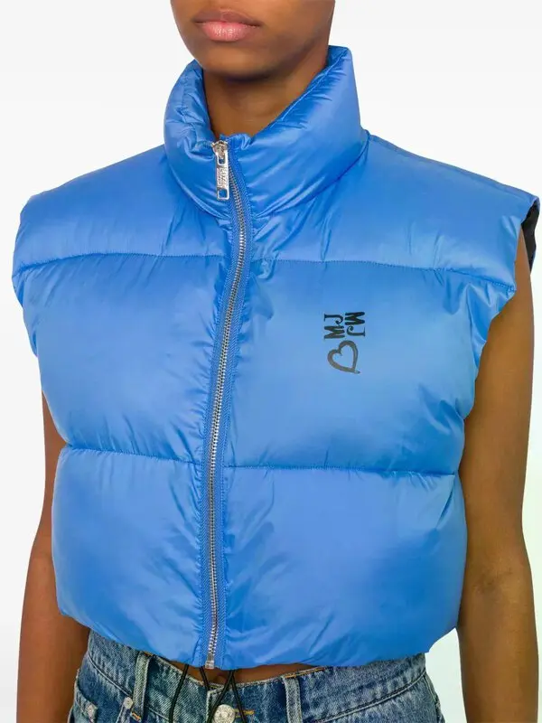Moschino Padded Cropped Vest