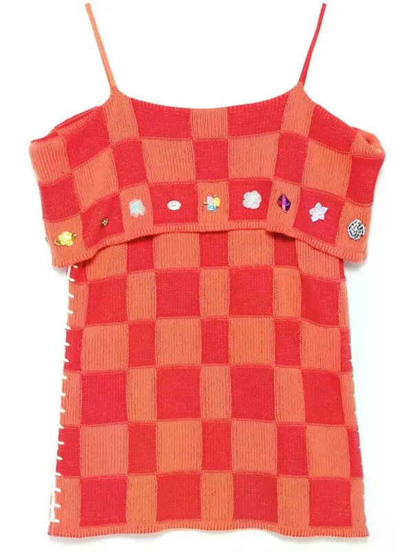 YANYAN Knitted Dress - Red