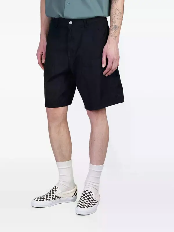 Carhartt Work In Progress Cotton Shorts - Black