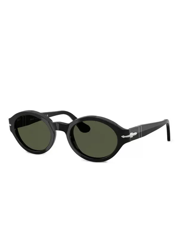 Persol Oval-frame Sunglasses - Black
