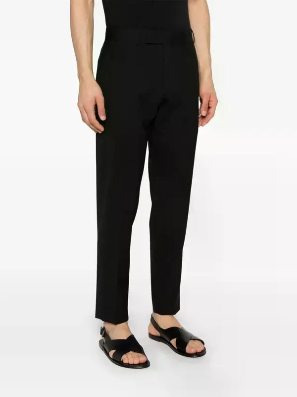 PT TORINO Tapered Trousers - Black