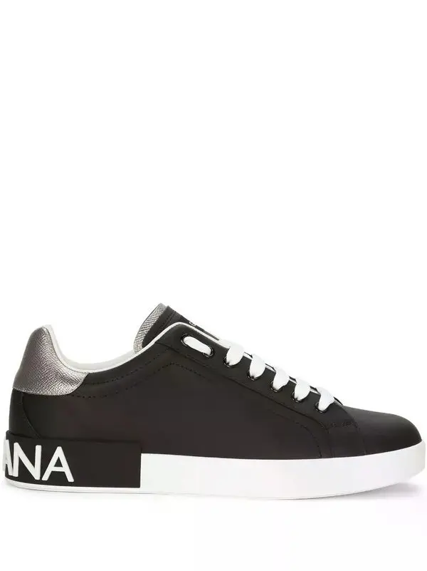 Dolce & Gabbana Logo-patch Low-top Sneakers