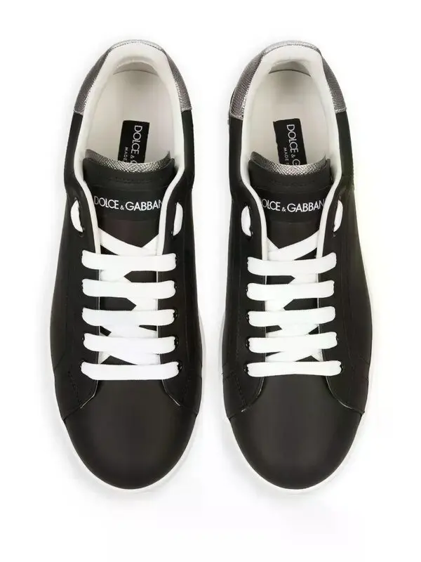 Dolce & Gabbana Logo-patch Low-top Sneakers