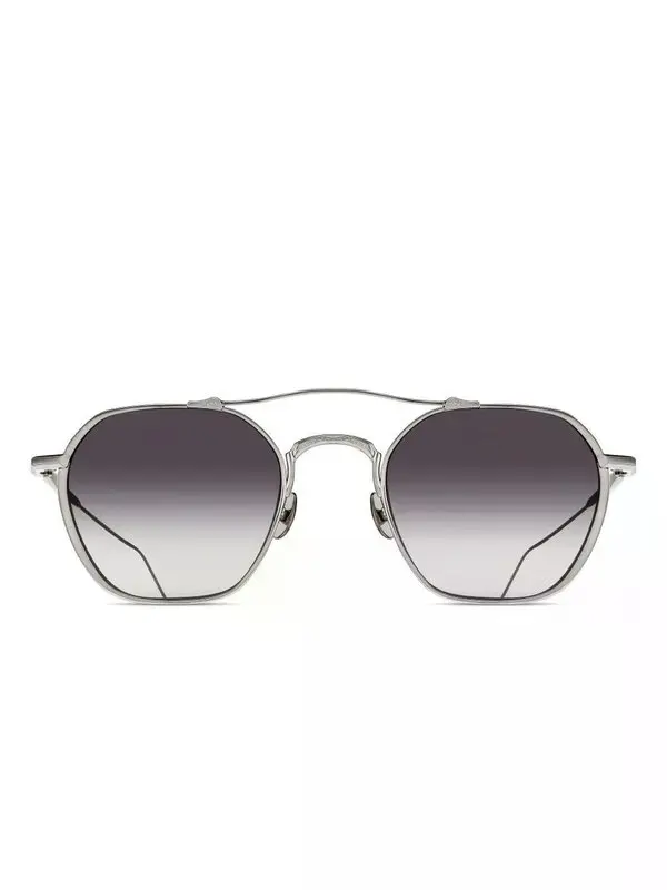 Matsuda Geometric-frame Sunglasses - Silver