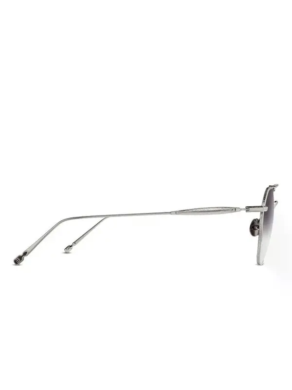 Matsuda Geometric-frame Sunglasses - Silver