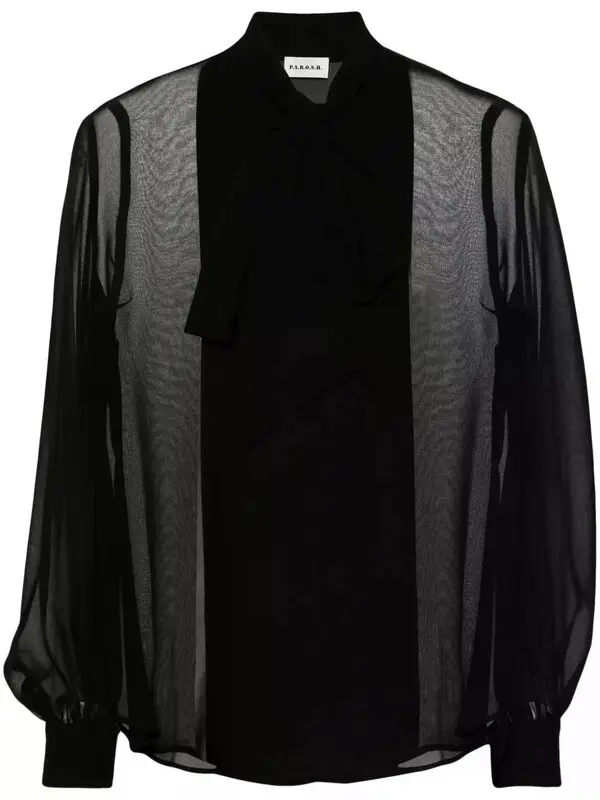 P.a.r.o.s.h Tied-neck Blouse
