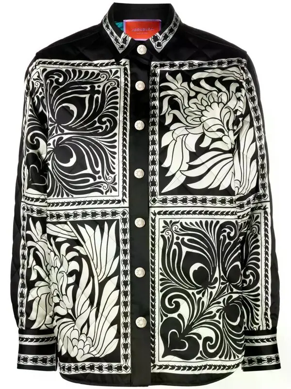 La DoubleJ Iris Quilted Shirt Jacket