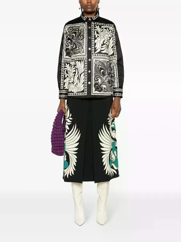 La DoubleJ Iris Quilted Shirt Jacket