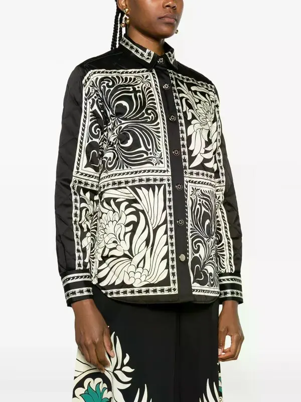 La DoubleJ Iris Quilted Shirt Jacket