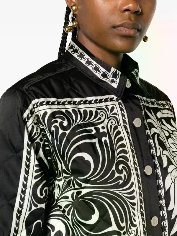 La DoubleJ Iris Quilted Shirt Jacket