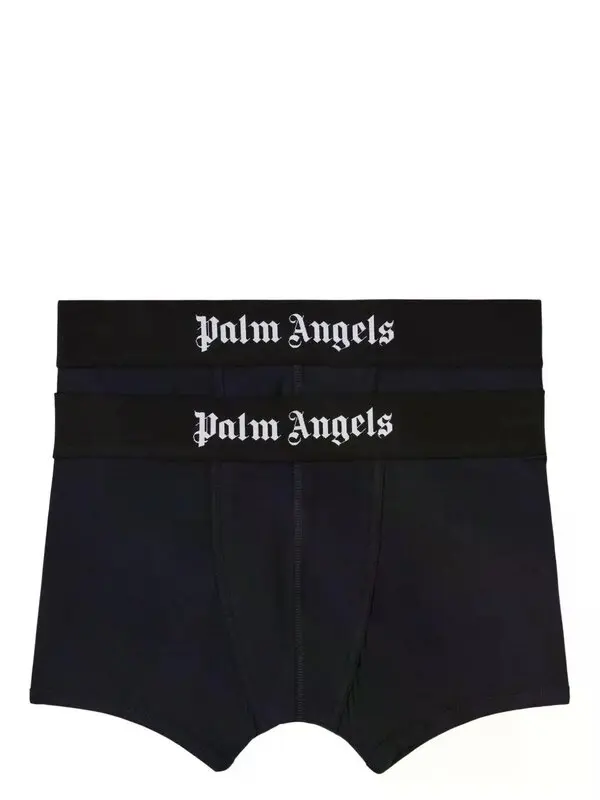 Palm Angels Logo Trunks - Blue