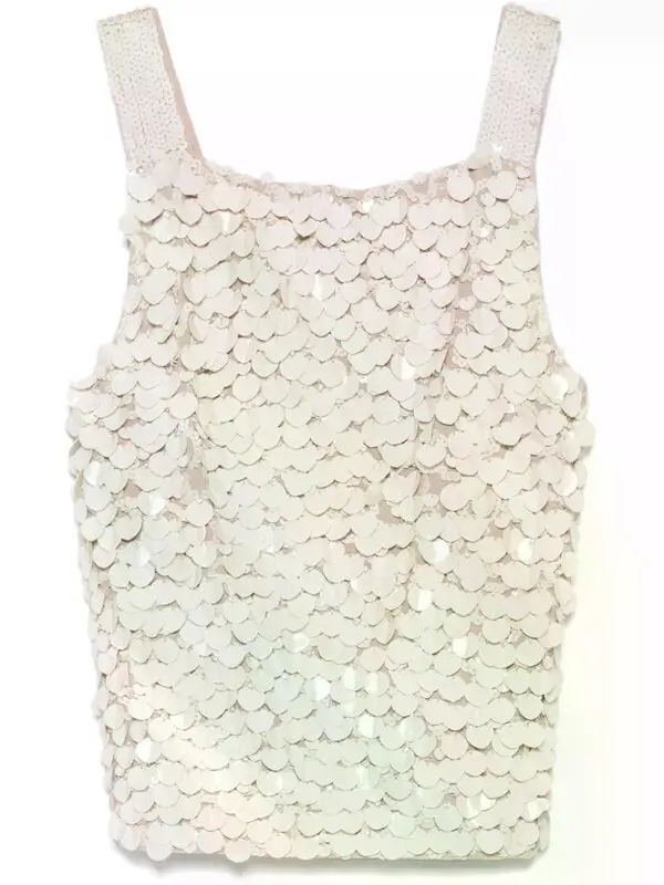 P.a.r.o.s.h Paillette-embellished Top