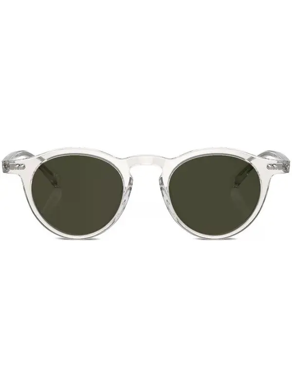 Oliver Spencer Op-13 Round-frame Sunglasses - Grey
