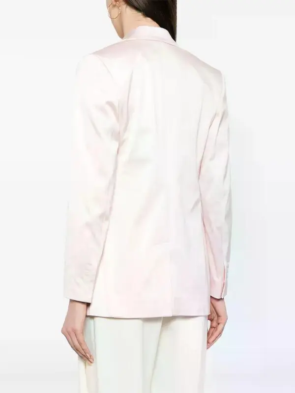 SA SU PHI Silk Notch-lapel Blazer