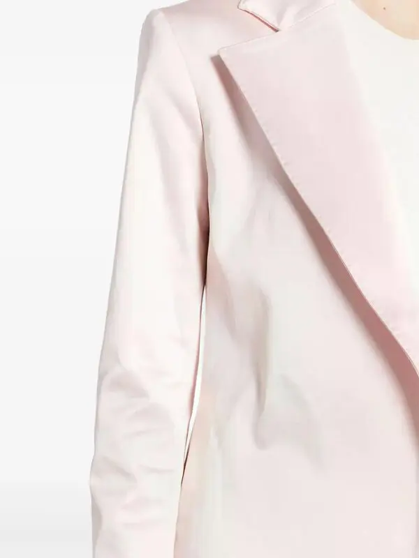 SA SU PHI Silk Notch-lapel Blazer