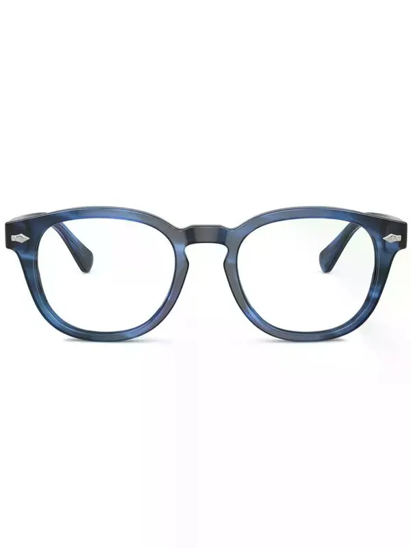 POLO RALPH LAUREN EYEWEAR Round-frame Glasses - Blue