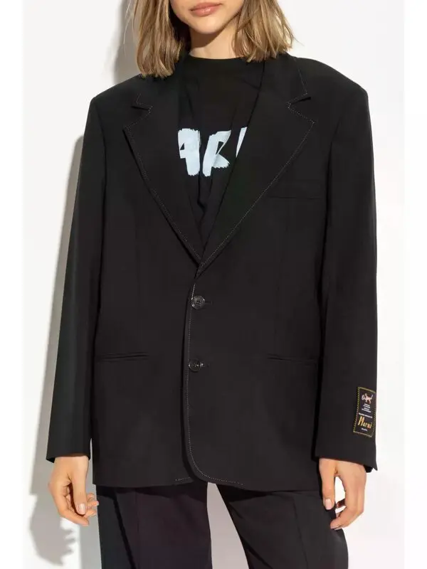 Marni Single-breasted Blazer - Black